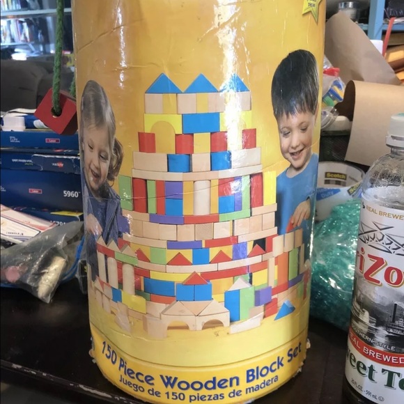 imaginarium | Toys | Imaginarium 5 Piece Wooden Block Set No Cover ...